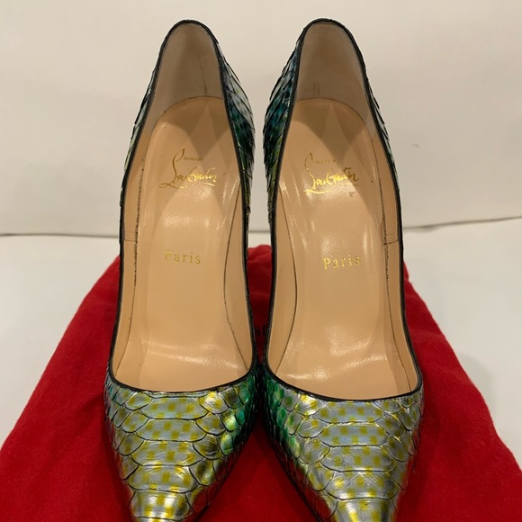Christian Louboutin | Shoes | Christian Louboutin So Kate 2 Python ...